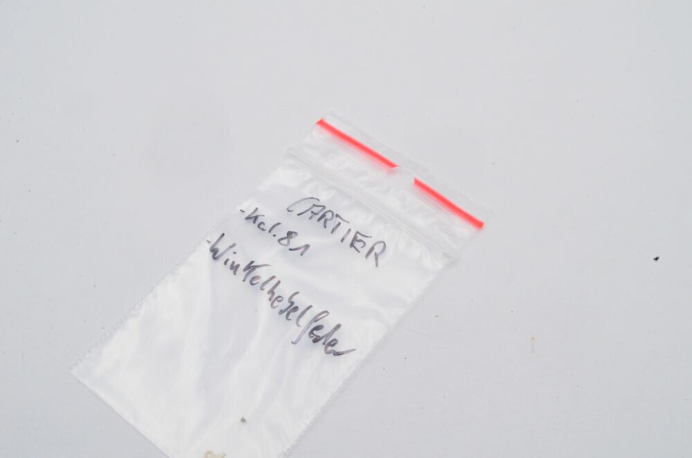 CARTIER KALIBER 81 WINKELHEBELFEDER VINTAGE RAR - Uhren-Kölbel GmbH